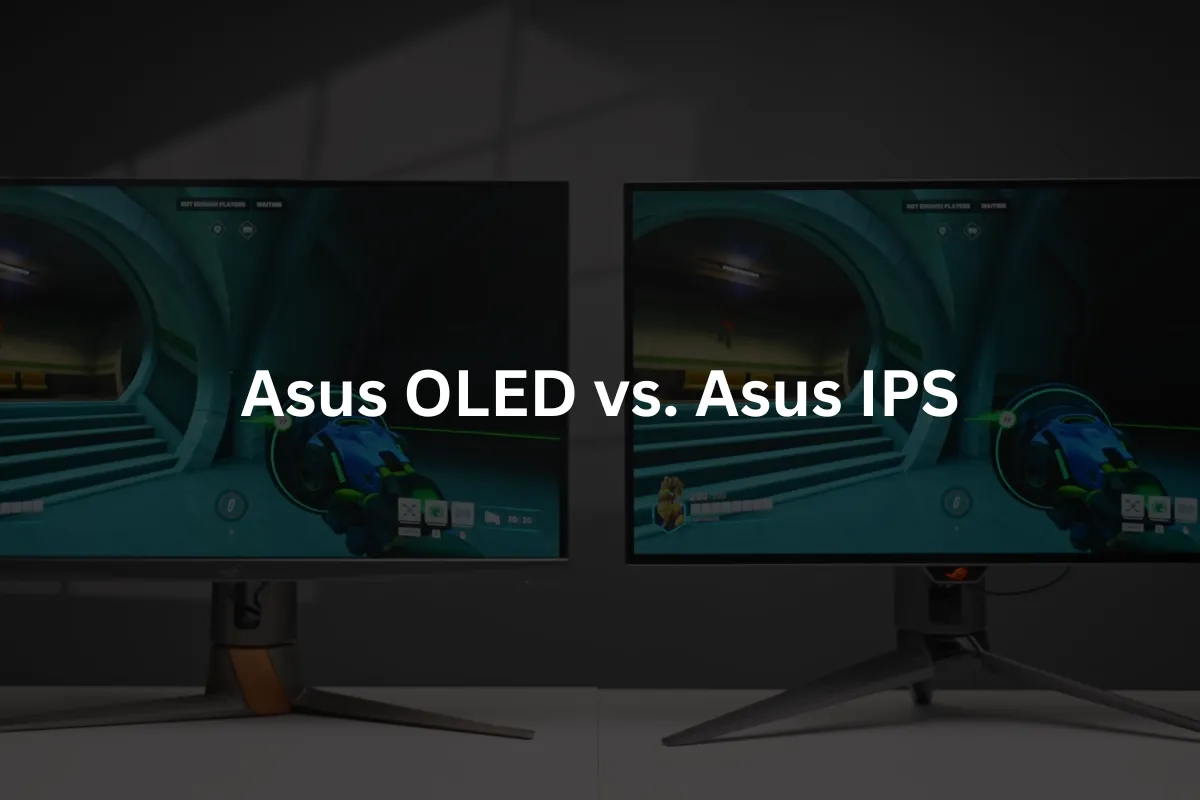 Asus OLED vs. Asus IPS Gaming Monitors: Quick Review