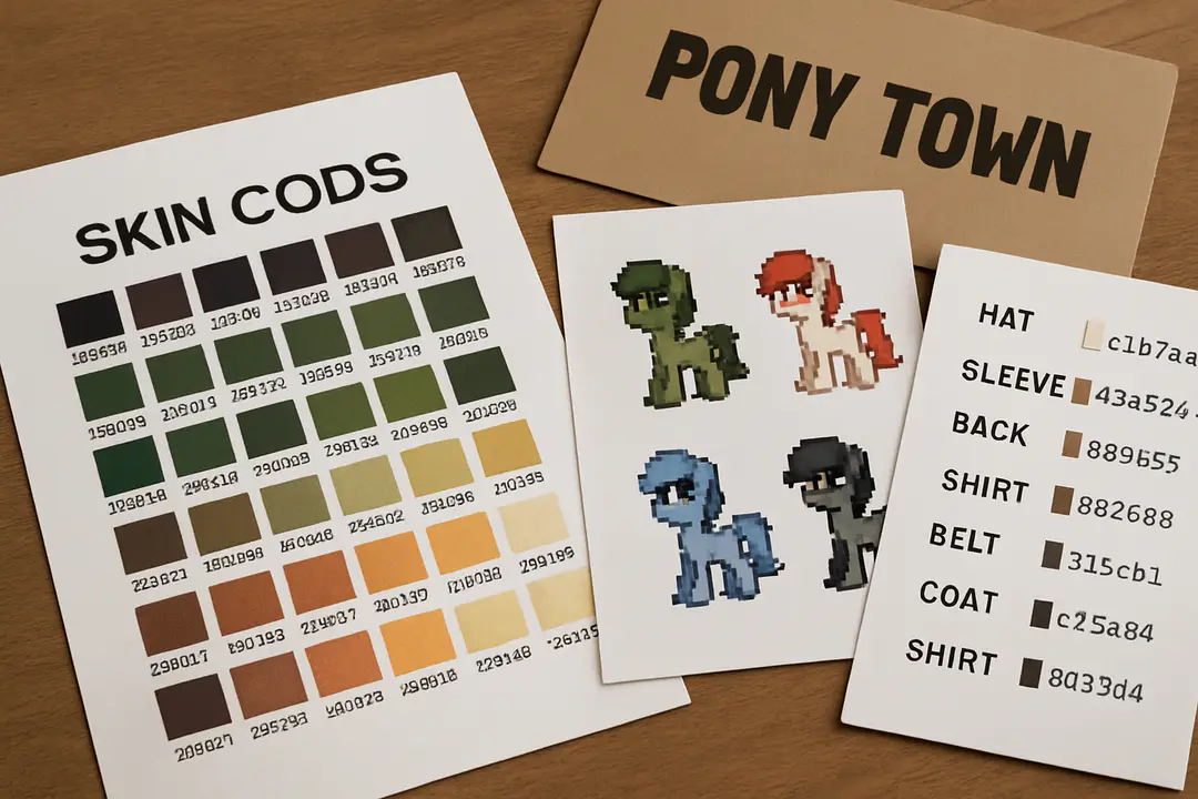 Pony Town Skin Codes: Ultimate Customization Guide